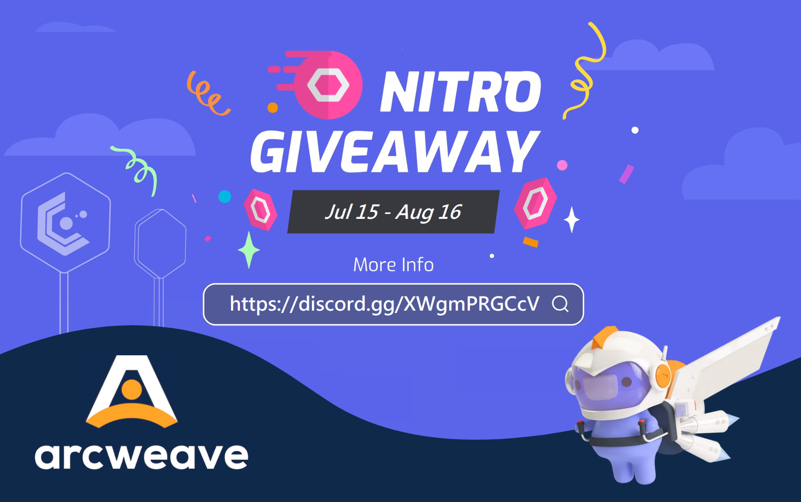 Huge Discord Nitro summer giveaway